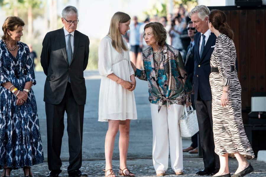 Philippe et Éléonore de Belgique, Sofia d'Espagne et Margaretha de ...