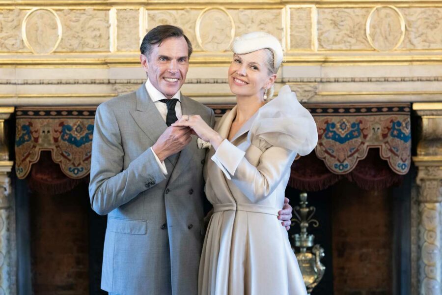 Prinz Charles-Philippe und Prinzessin Naomi d'Orléans erwarten ihr ...