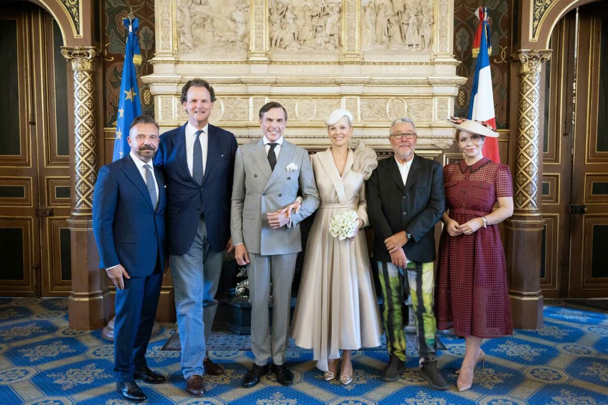 Le mariage du prince Charles-Philippe d'Orléans et de Naomi-Valeska ...