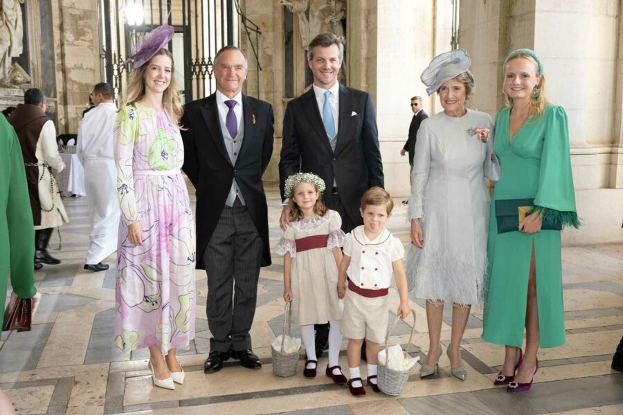 Le mariage de l'infante Maria Francisca en communion avec la population ...