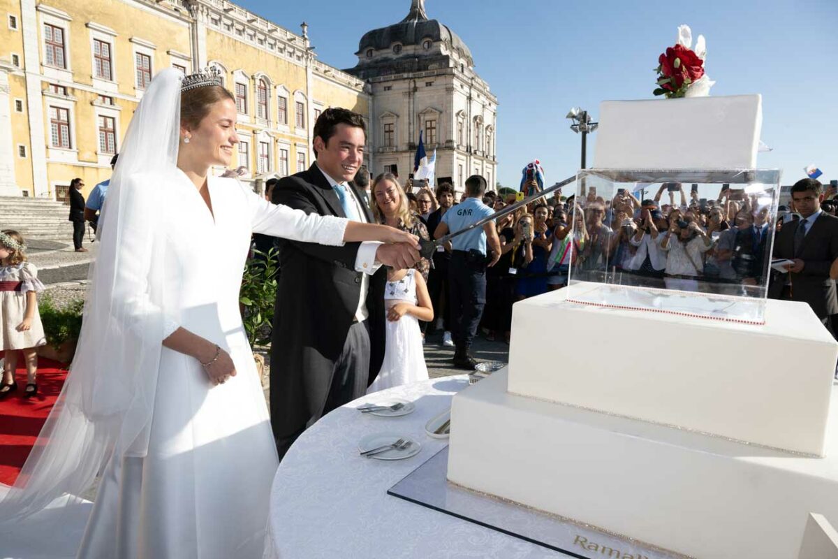 Le mariage de l'infante Maria Francisca en communion avec la population ...