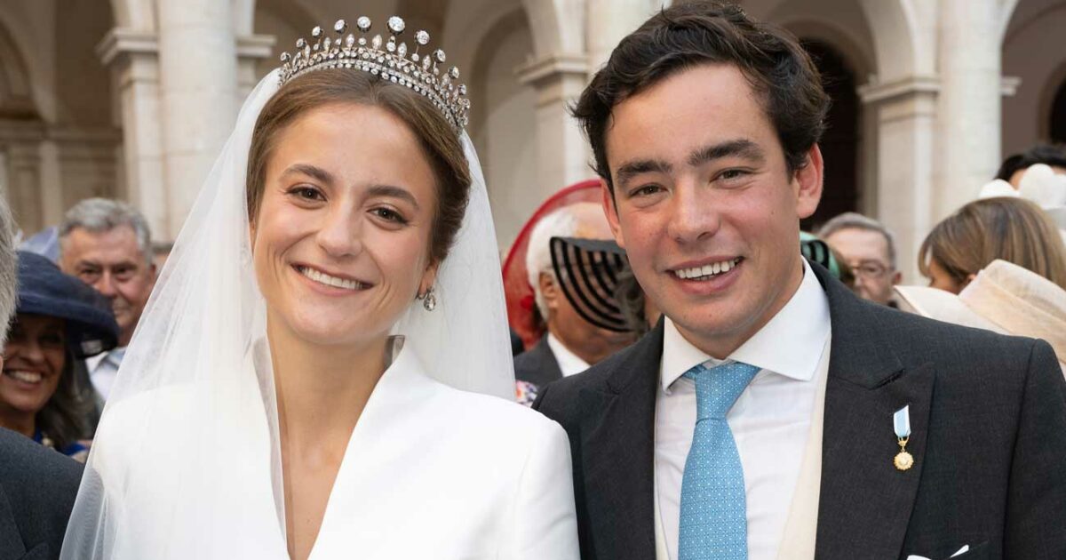 Le mariage de l'infante Maria Francisca en communion avec la population ...