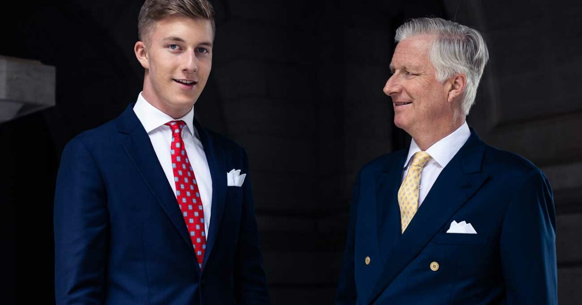 Nouveaux portraits officiels du prince Emmanuel pour ses 18 ans : un ...