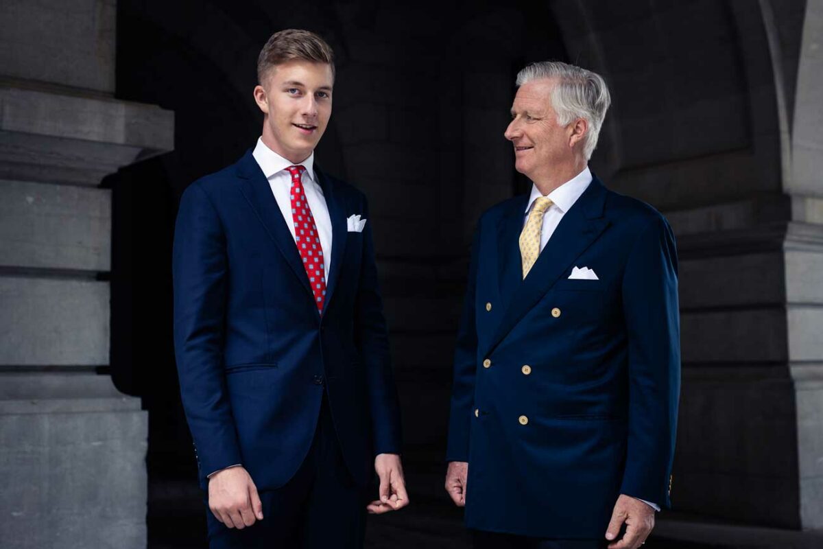 Nouveaux portraits officiels du prince Emmanuel pour ses 18 ans : un ...
