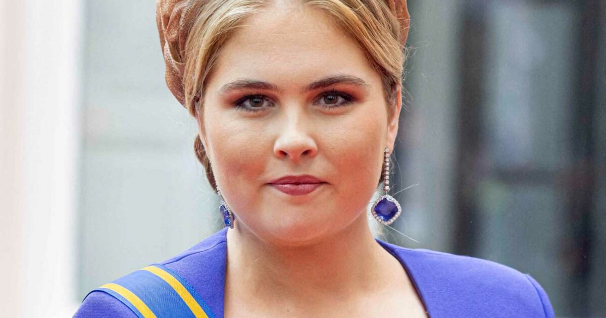 Amalia des Pays-Bas au bras de Boris de Bulgarie pour la soirée de pré ...