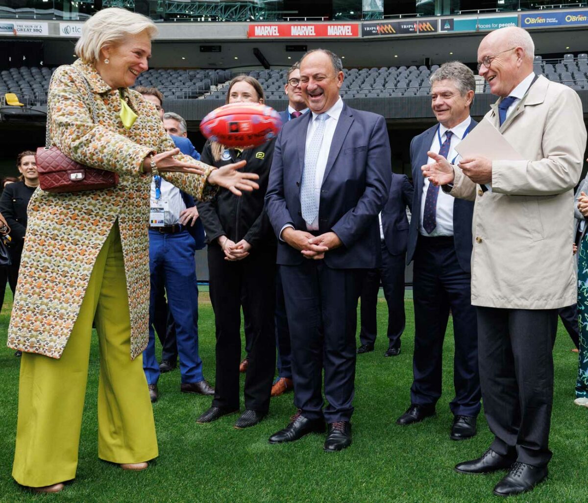 La princesse Astrid arrive à Melbourne : deuxième volet de sa mission ...