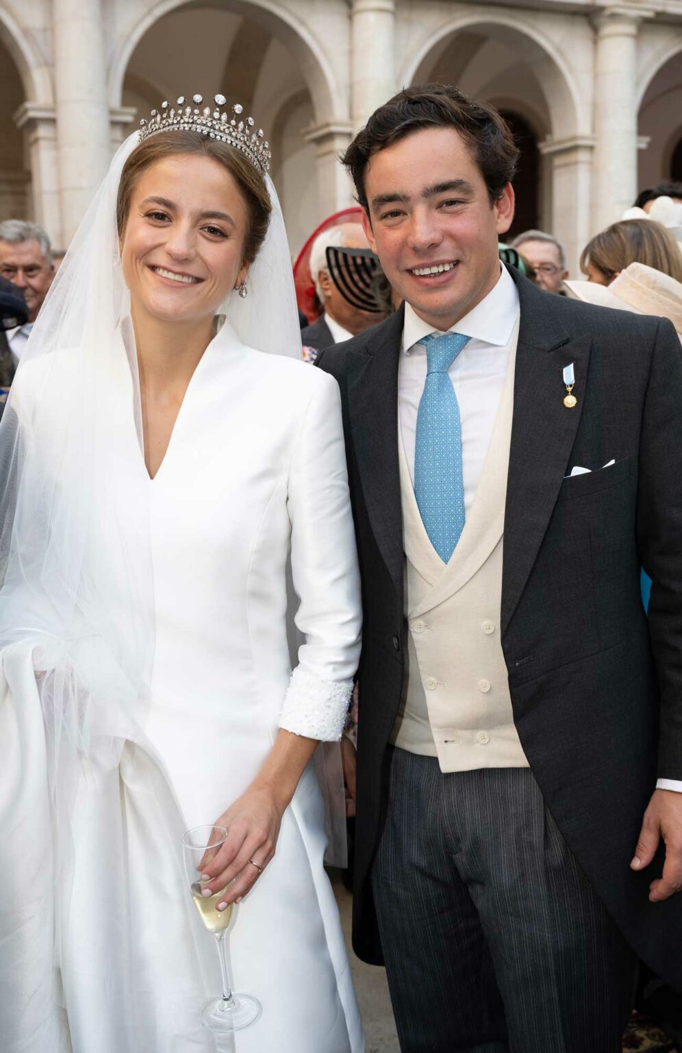 Le mariage de l'infante Maria Francisca en communion avec la population ...