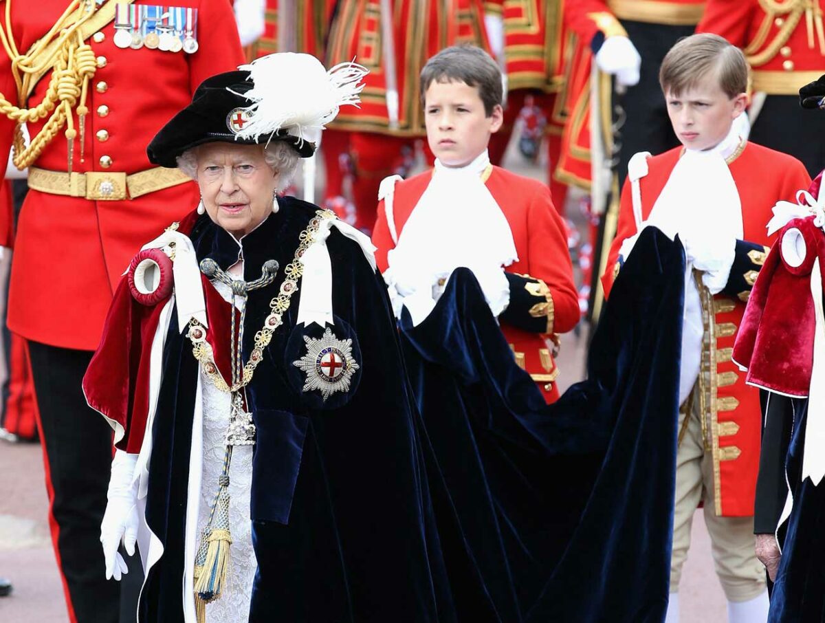 Le marquis Archie de Lorne, futur duc d'Argyll, page de la reine ...