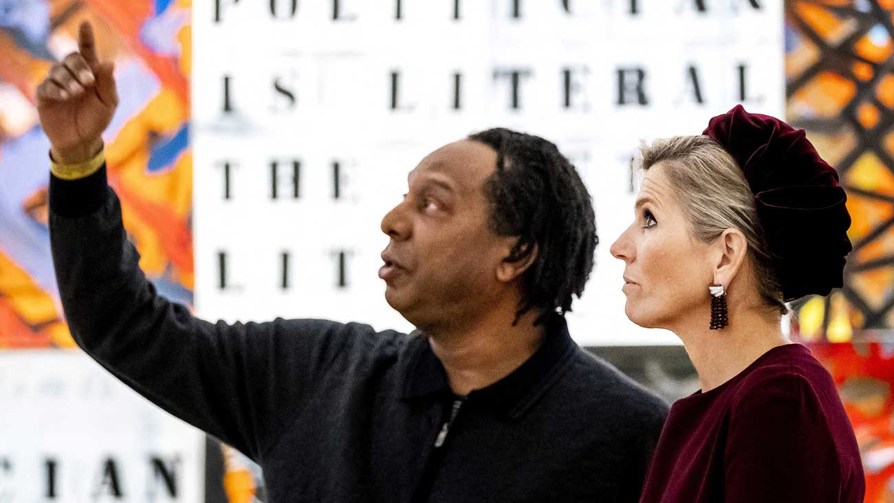 La reine Máxima assiste au Prix de Rome 2023 et découvre les œuvres des ...