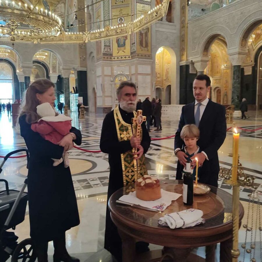 Le prince héréditaire Filip célèbre la Slava dans la tradition