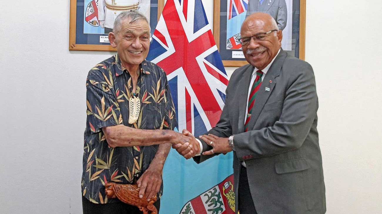 « Moment historique » pour le roi des Maoris aux Fidji