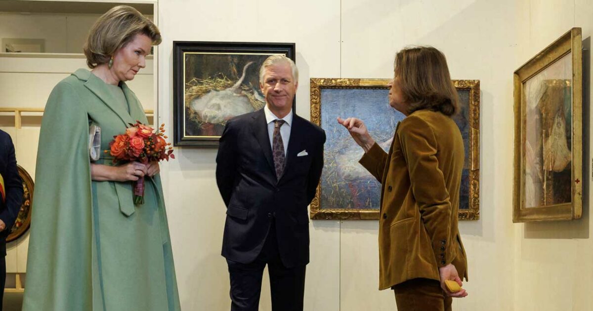 Le roi Philippe et la reine Mathilde lancent l'année James Ensor à ...