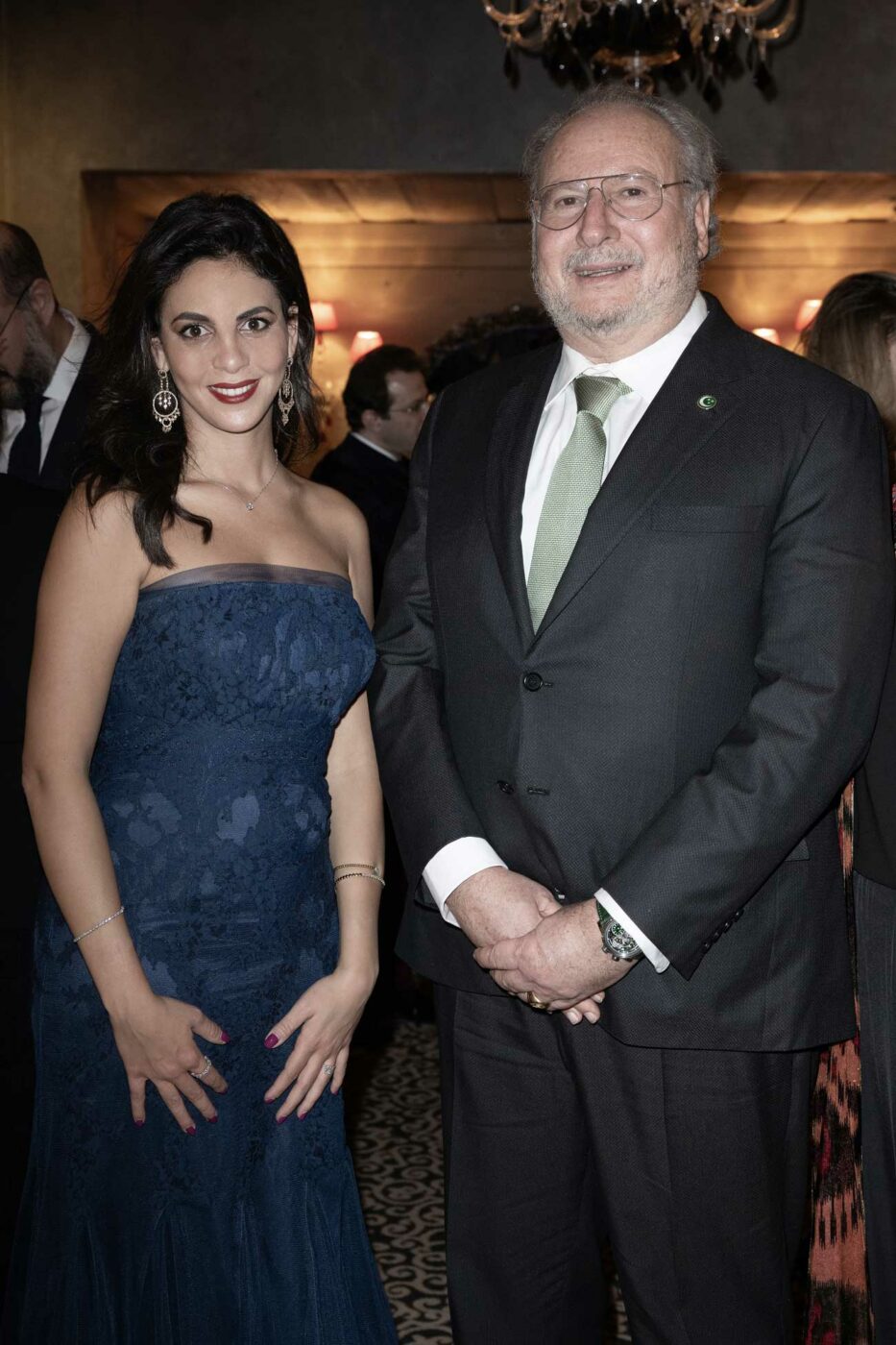 Le roi Fouad II et ses proches débutent l'année en musique à Gstaad ...