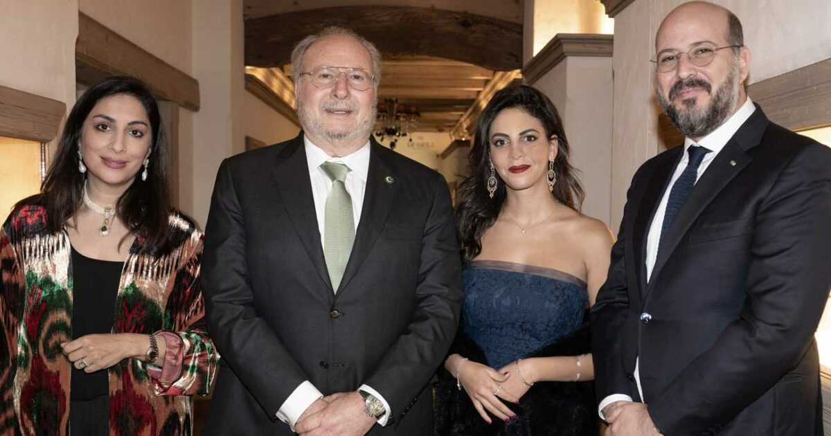 Le roi Fouad II et ses proches débutent l'année en musique à Gstaad ...