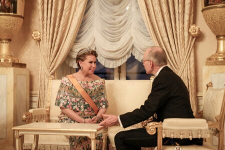 La réception de Nouvel An de la famille grand-ducale : Maria Teresa en ...