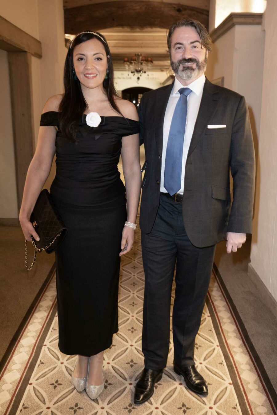 Le roi Fouad II et ses proches débutent l'année en musique à Gstaad ...