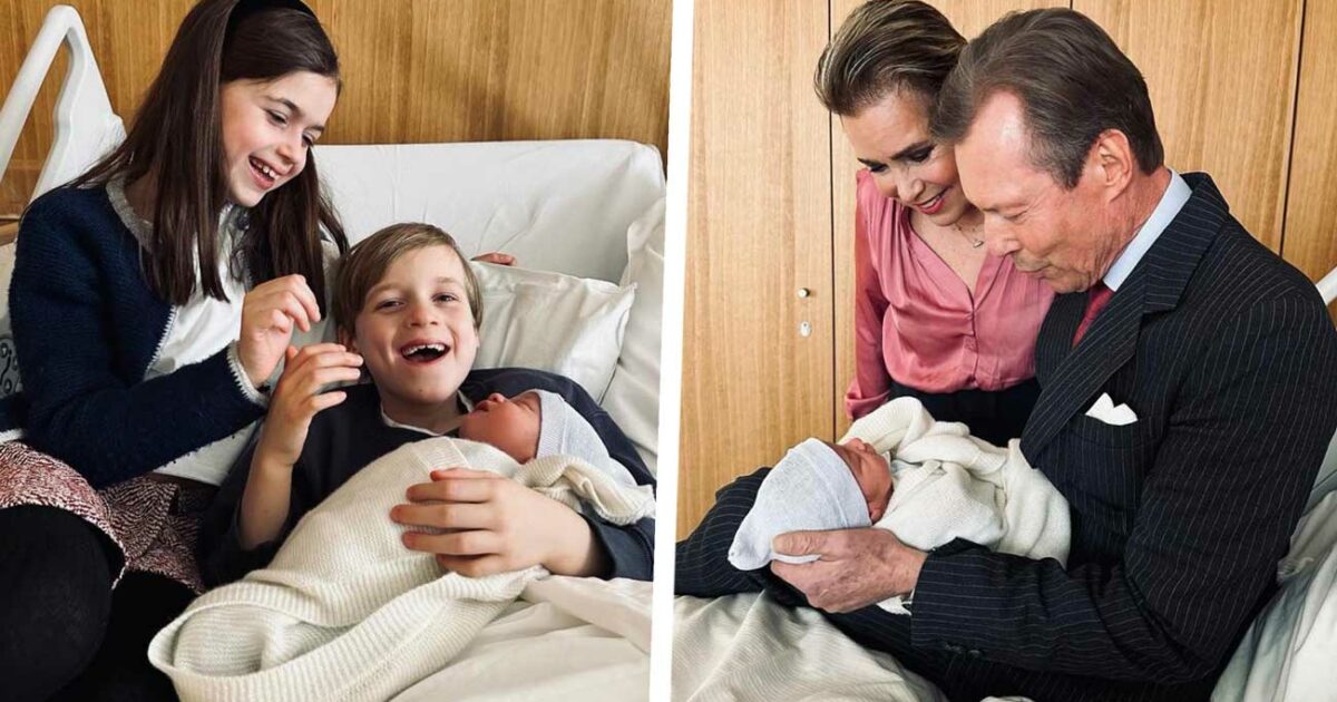 Premières photos du prince Balthazar lors de sa tendre rencontre avec ses grands-parents comblés