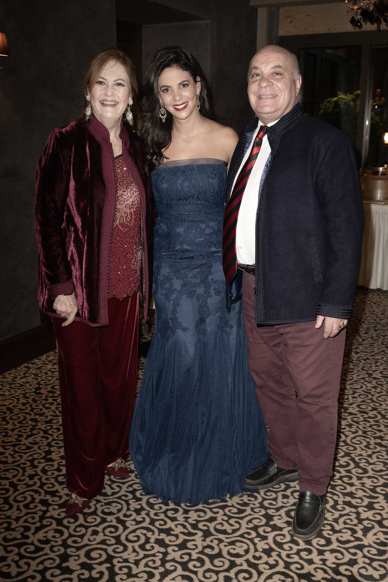 Le roi Fouad II et ses proches débutent l'année en musique à Gstaad ...