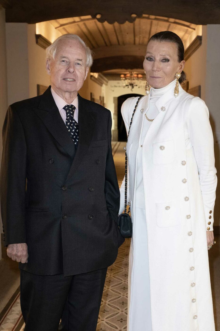 Le roi Fouad II et ses proches débutent l'année en musique à Gstaad ...