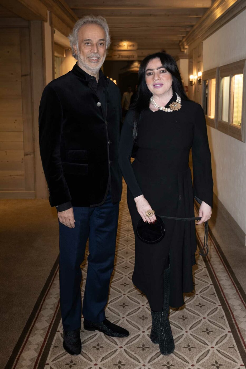 Le roi Fouad II et ses proches débutent l'année en musique à Gstaad ...