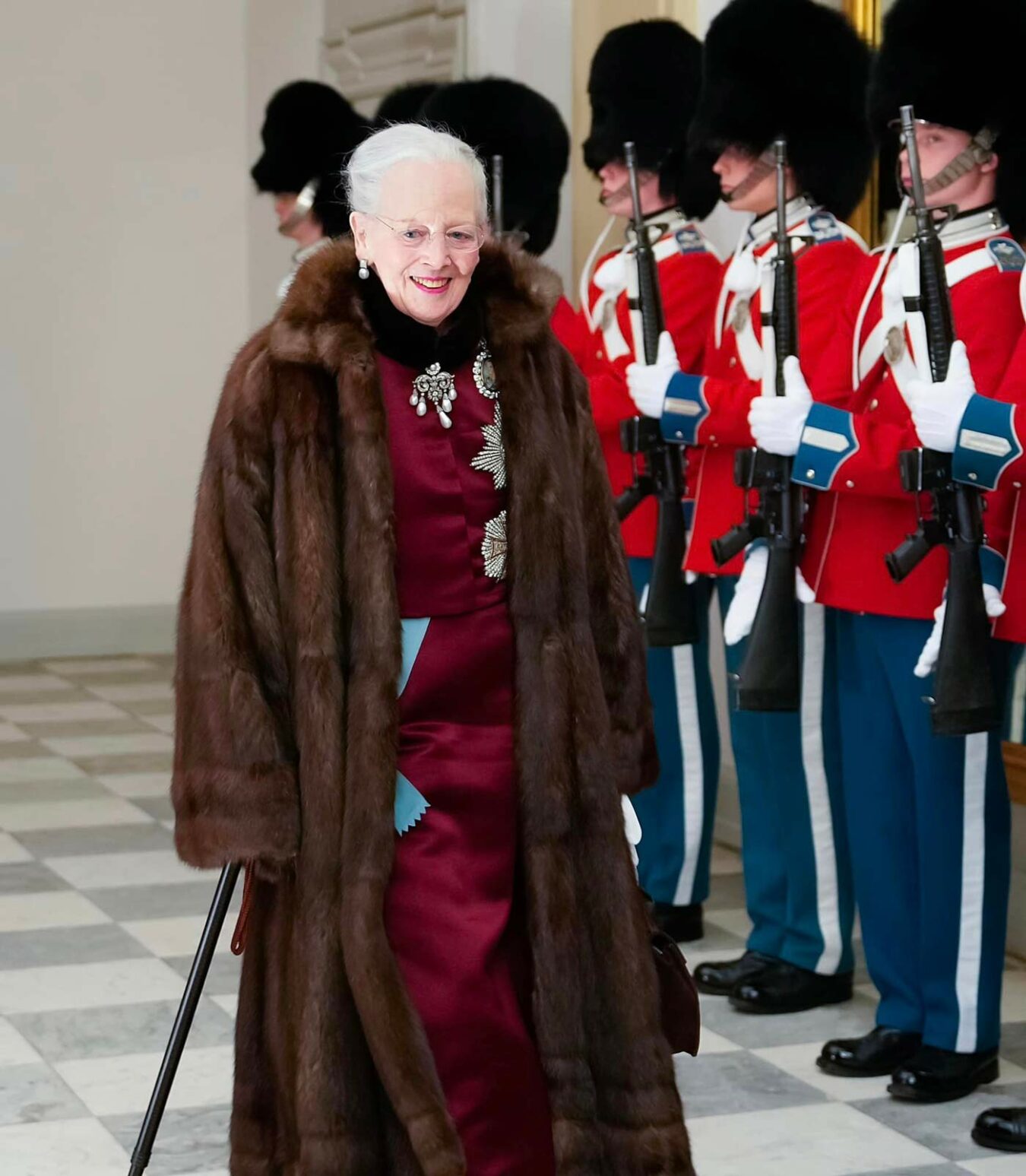 La reine Margrethe II reçoit le corps diplomatique pour la dernière ...
