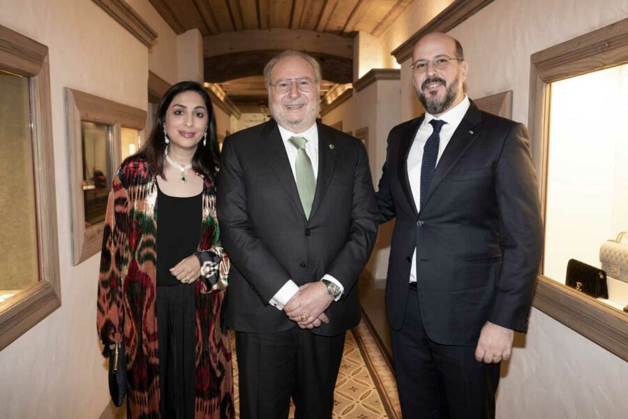 Le roi Fouad II et ses proches débutent l'année en musique à Gstaad ...