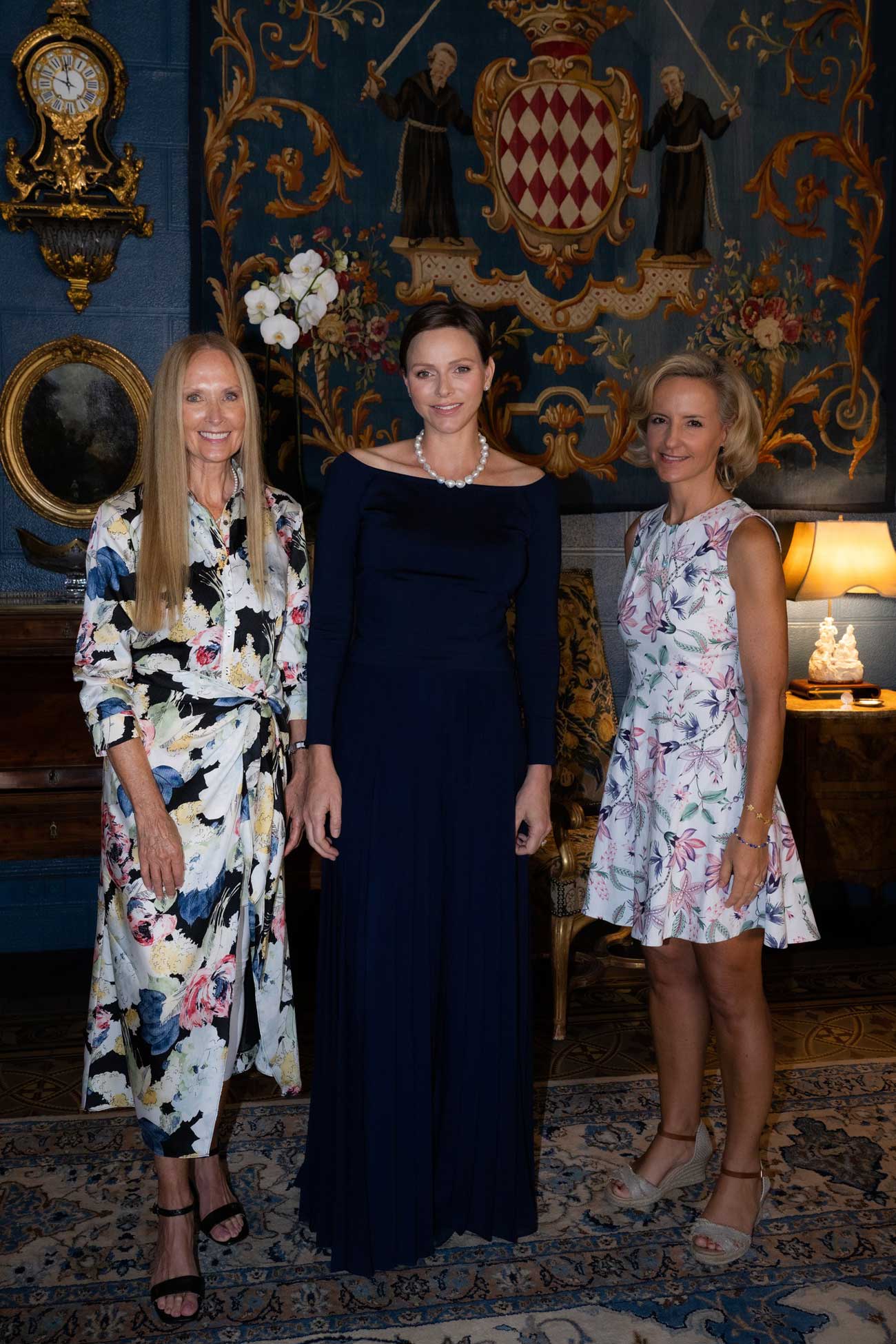 La princesse Charlène s'associe aux descendants de Pierre de Coubertin