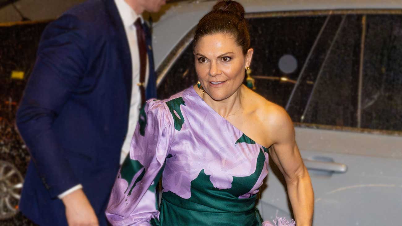 Victoria de Suède dévoile un bras musclé à l'inauguration du consulat ...