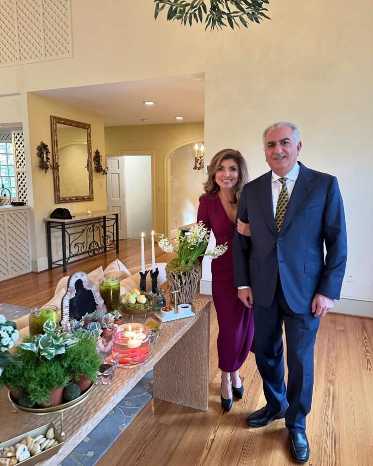 La famille impériale d'Iran fête Norouz dans la joie et la tradition