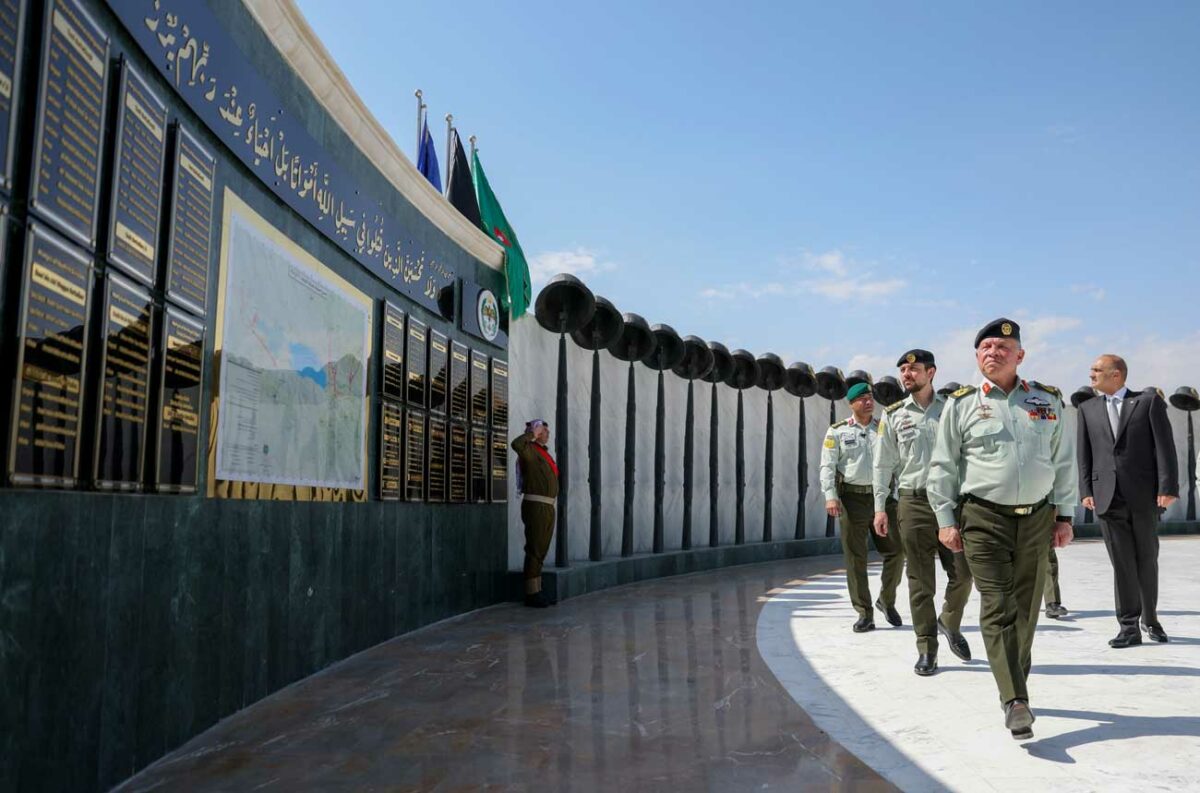 Abdallah II et Hussein de Jordanie commémorent les 56 ans de la ...