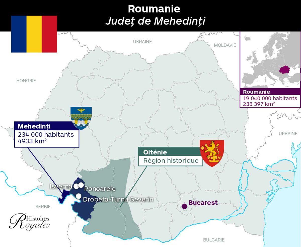 Margareta et Radu de Roumanie en visite dans les communautés d'Olténie