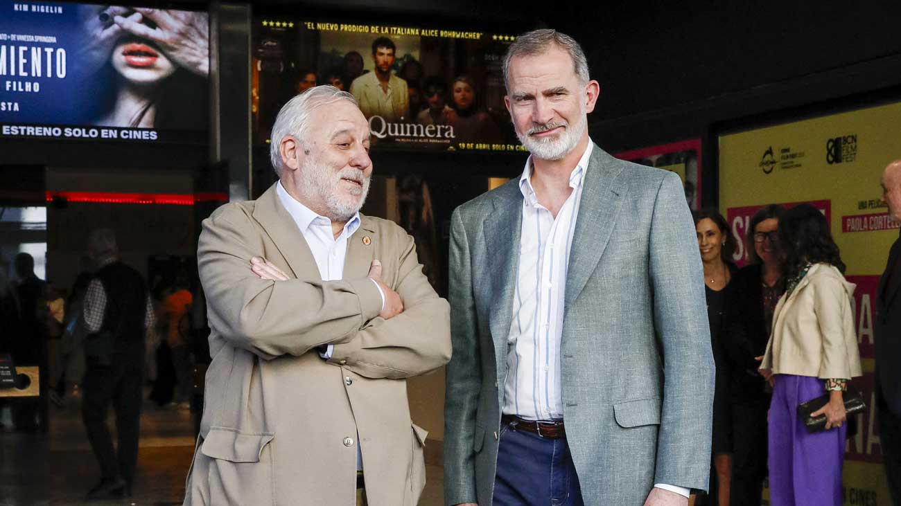 Le roi Felipe et l'Empire espagnol : escapade au cinéma après le travail