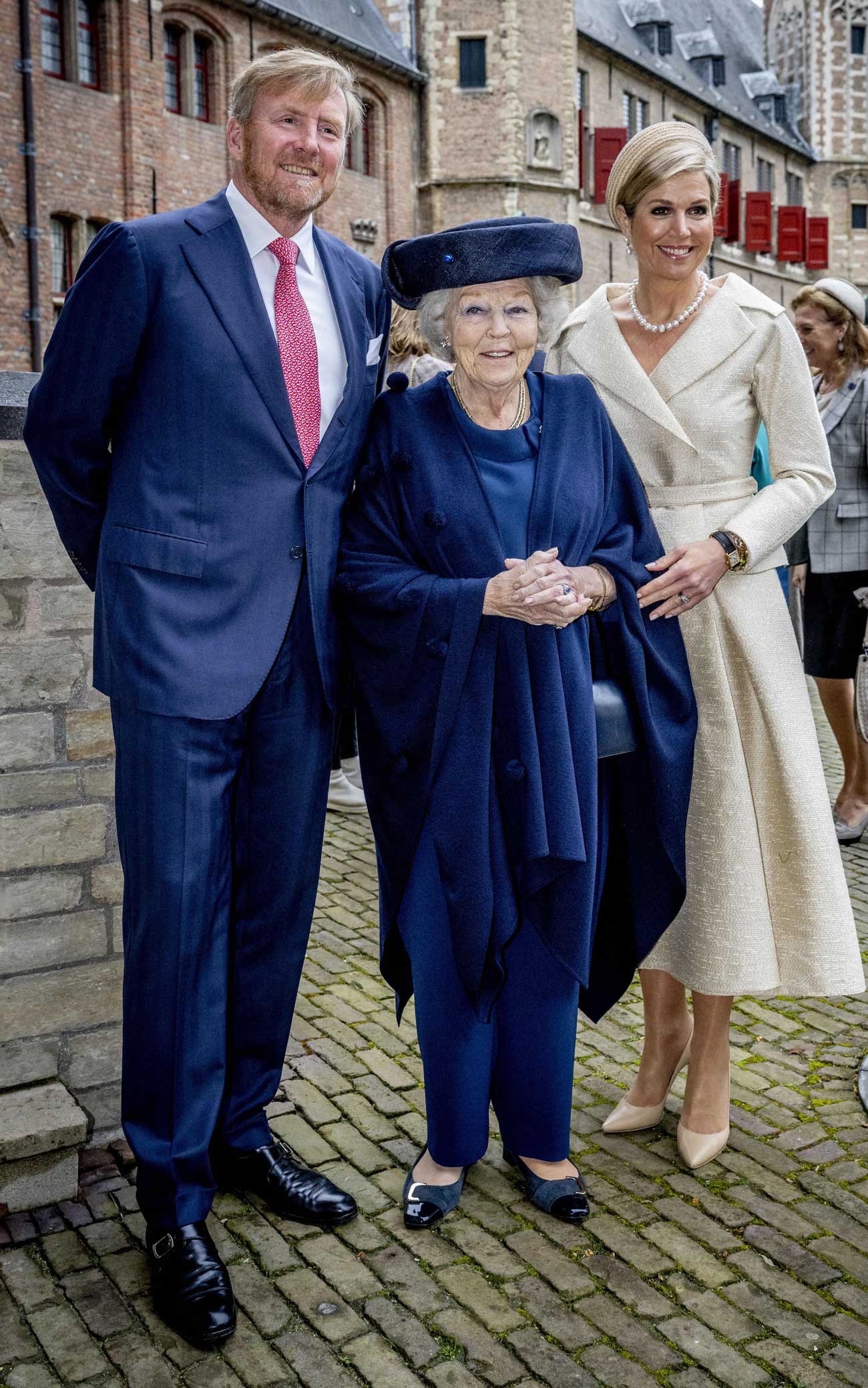 Willem-Alexander, Máxima et Beatrix des Pays-Bas à la remise des prix ...