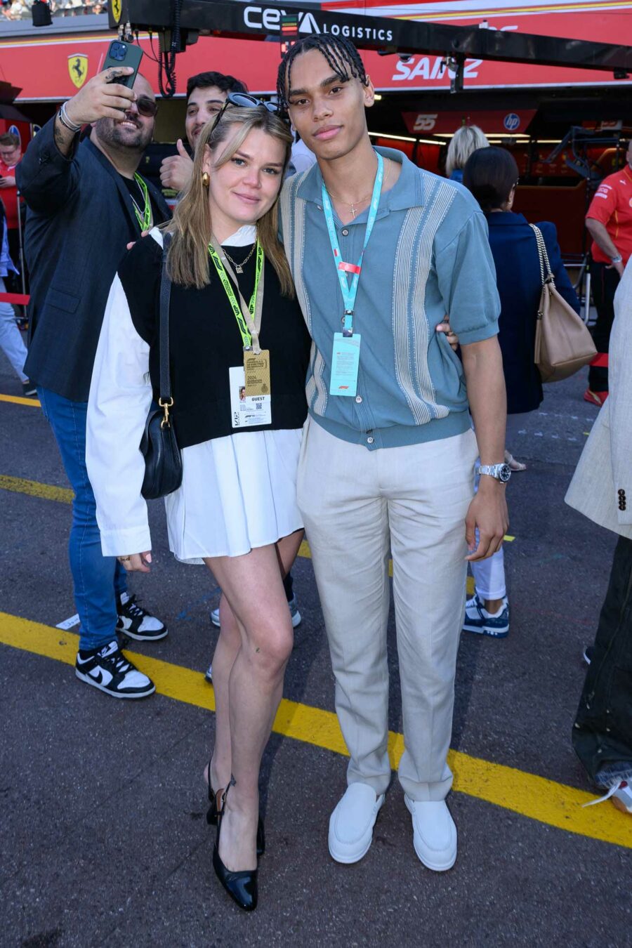 Alexandre Grimaldi de retour à Monaco pour assister à la victoire de ...