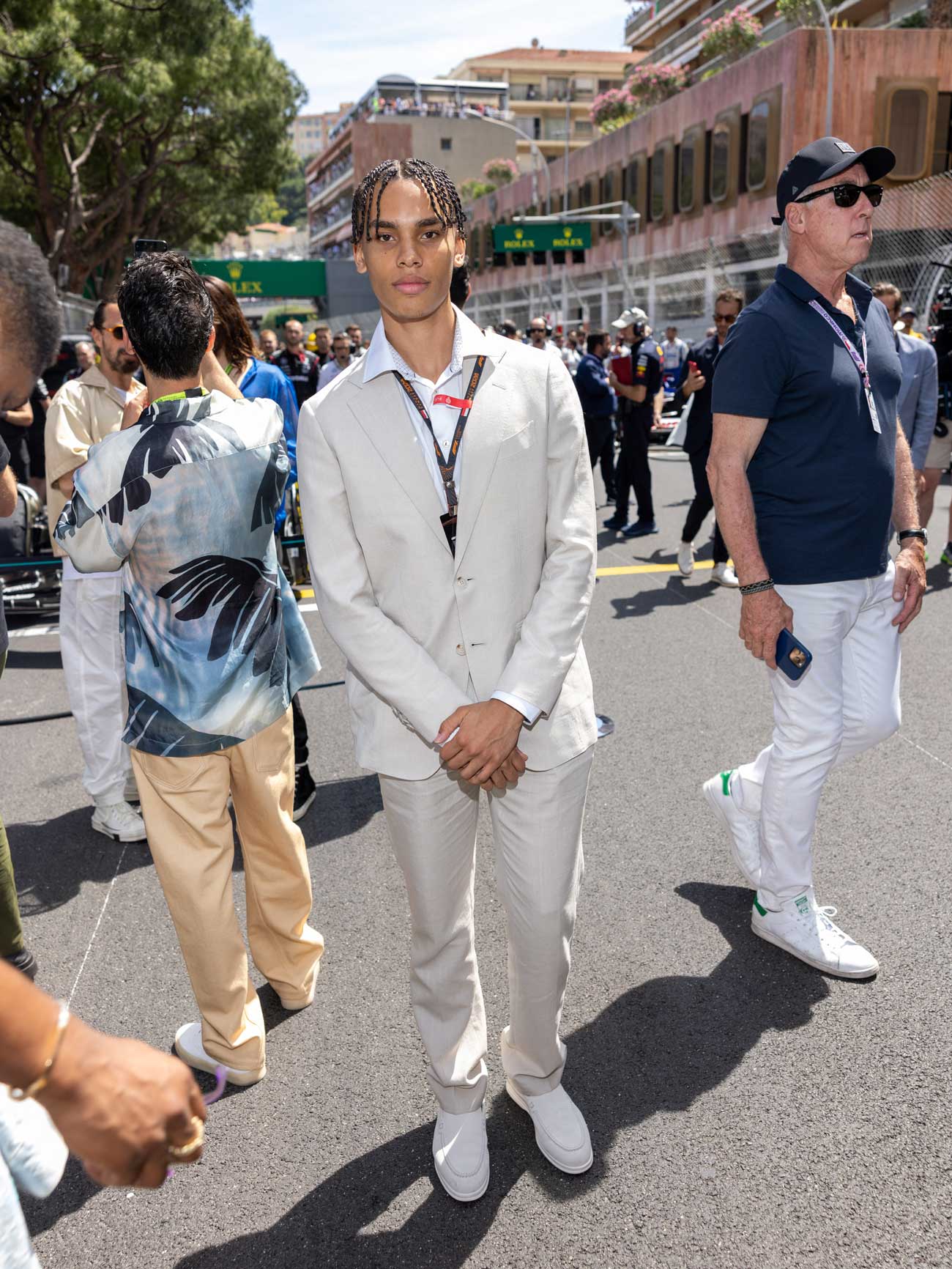 Alexandre Grimaldi de retour à Monaco pour assister à la victoire de Charles Leclerc