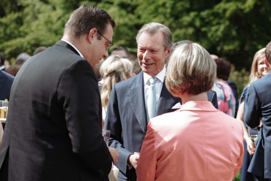 Le grand-duc Henri et le couple héritier reçoivent tous les ...