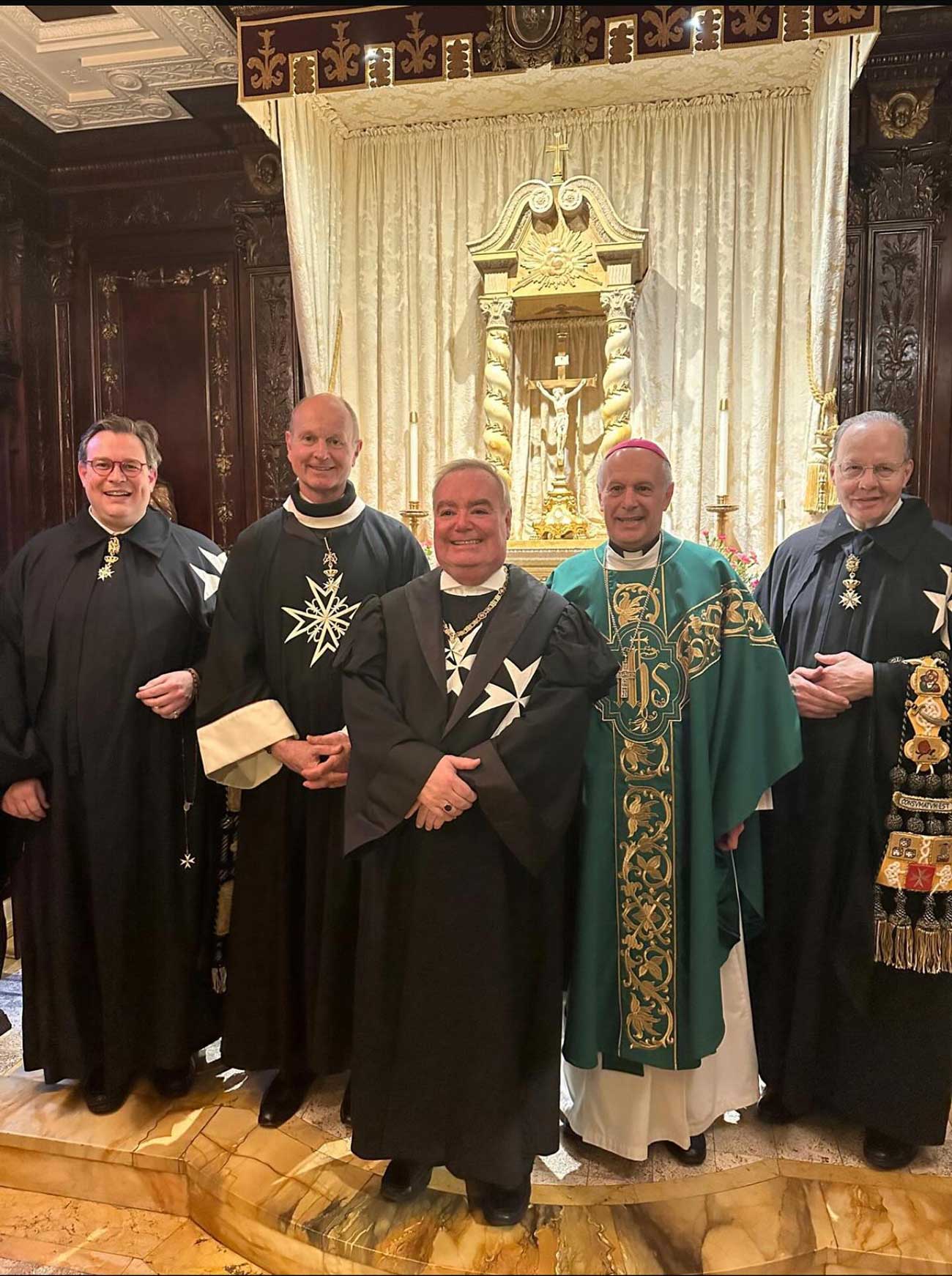 Le prince Dimitri devient chevalier de l'ordre de Malte
