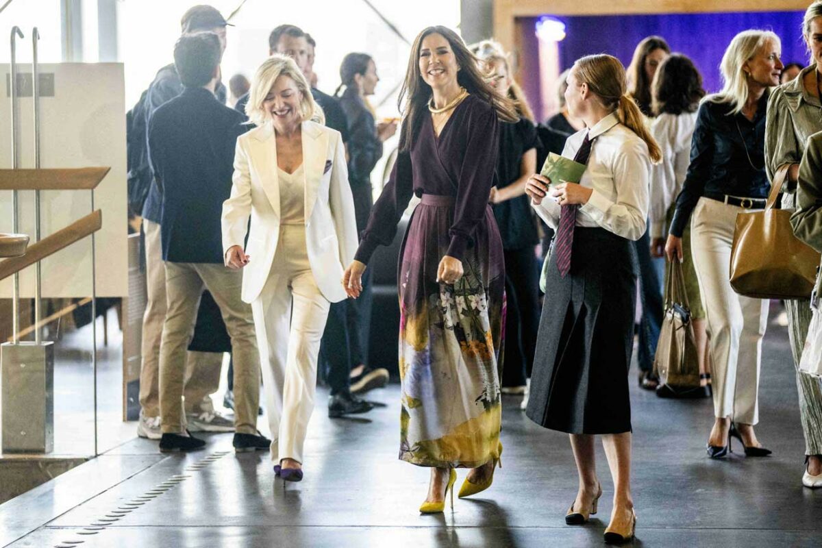 La reine Mary ouvre le Sommet mondial de la mode