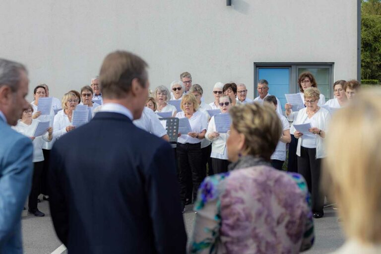 Le couple grand-ducal lance les festivités de la fête nationale à Kehlen