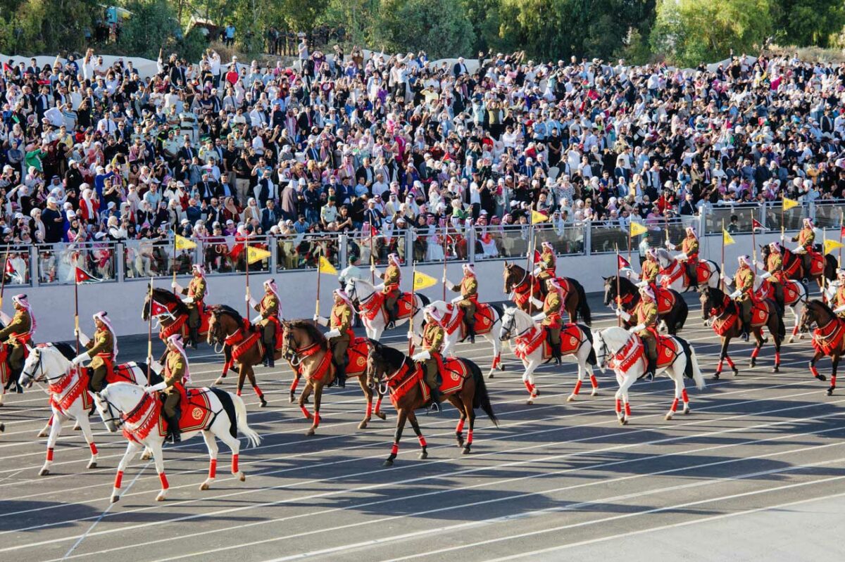 La Jordanie fête le jubilé d'argent de son Roi : Aballah II, Rania ...