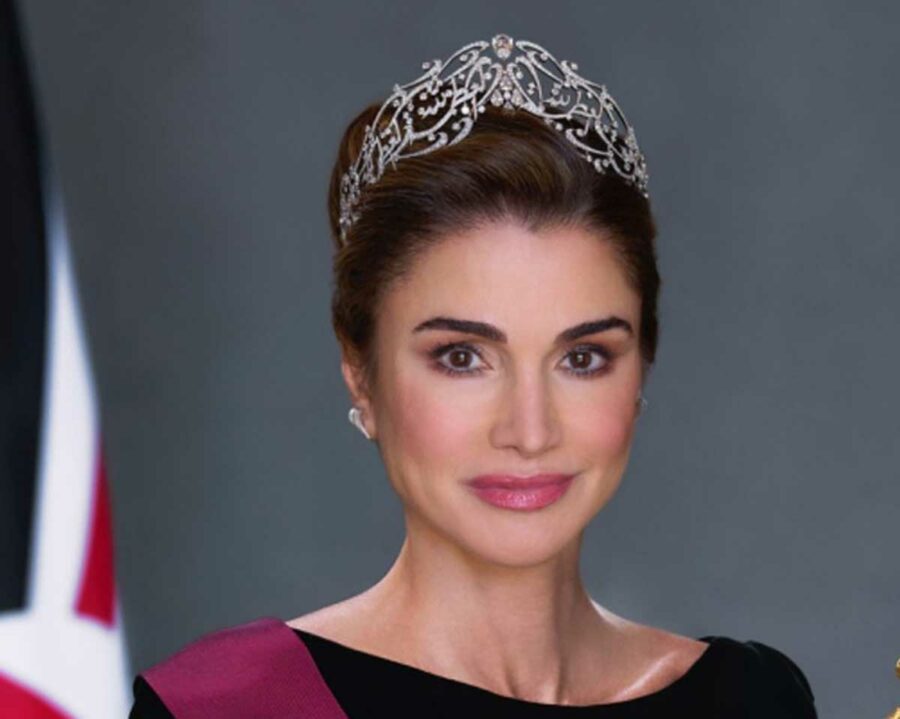 Nouveau portrait de gala du roi Abdallah II et de la reine Rania à l ...