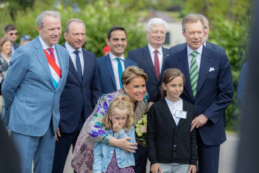 Le couple grand-ducal lance les festivités de la fête nationale à Kehlen