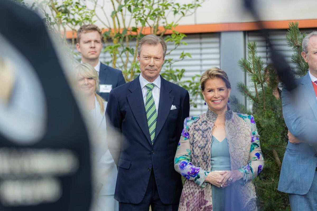Le couple grand-ducal lance les festivités de la fête nationale à Kehlen