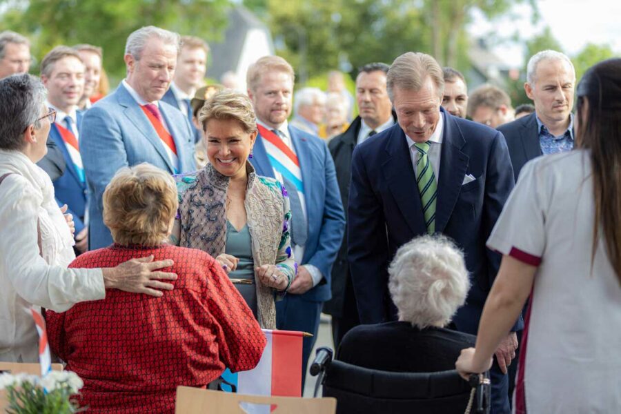 Le couple grand-ducal lance les festivités de la fête nationale à Kehlen