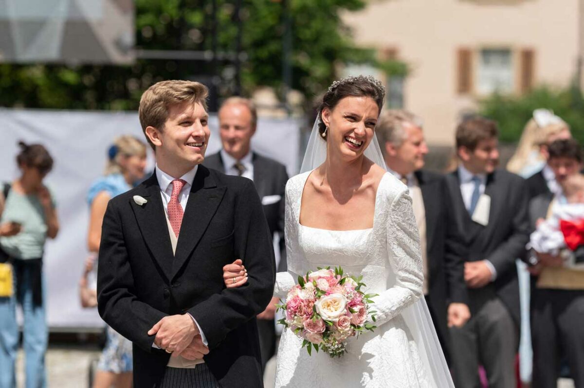 Le mariage de la comtesse Leonie et du comte Caspar en présence des ...