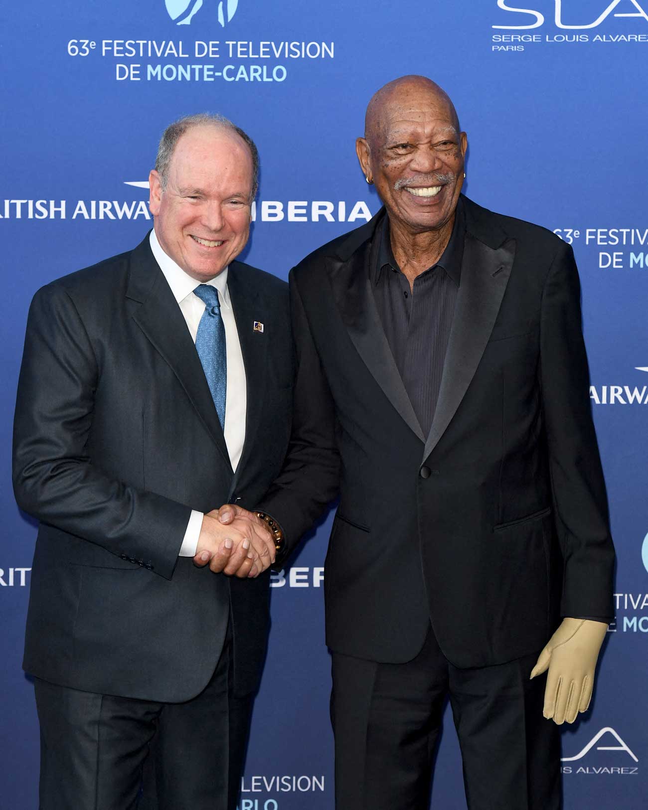 Le prince Albert II et Morgan Freeman ouvrent le Festival de télévision ...