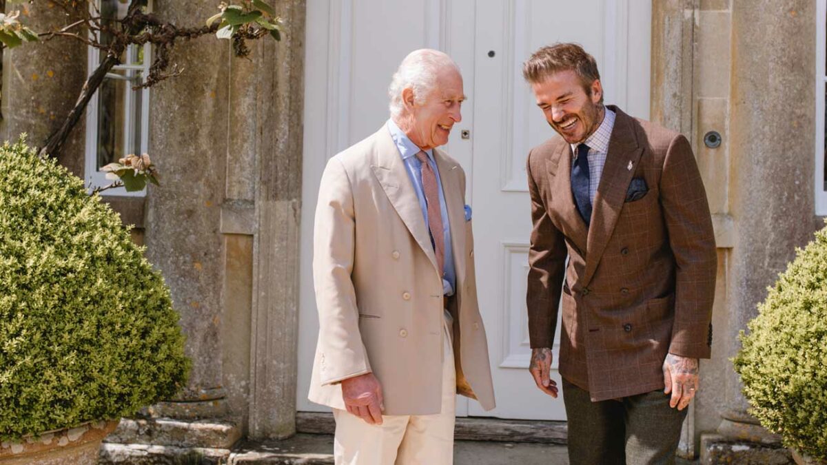 Le roi Charles III choisit David Beckham comme ambassadeur de sa fondation