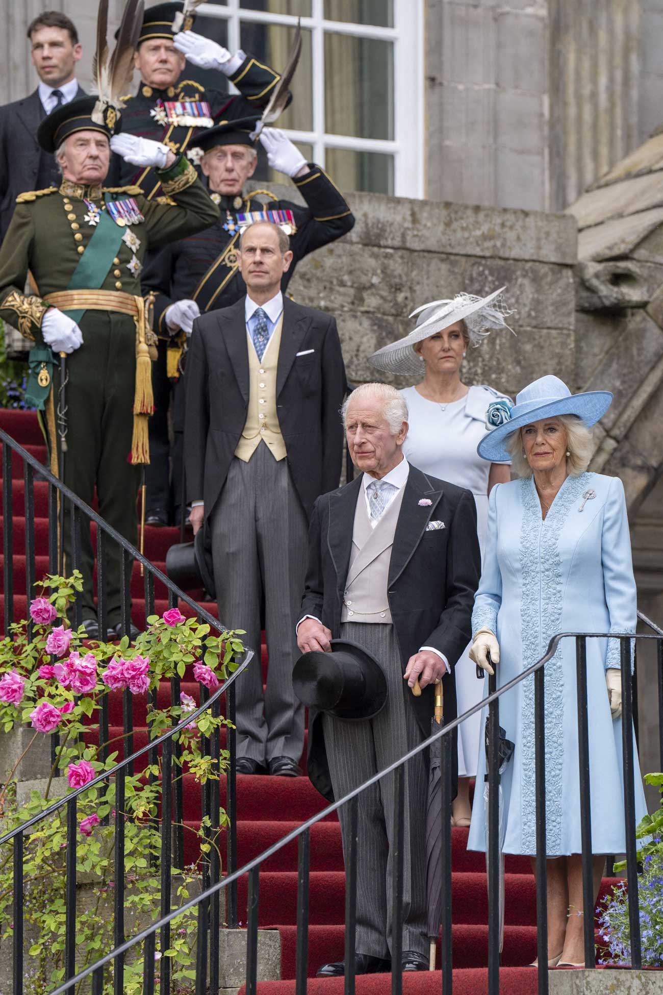 Le roi Charles III organise sa traditionnelle garden-party écossaise ...