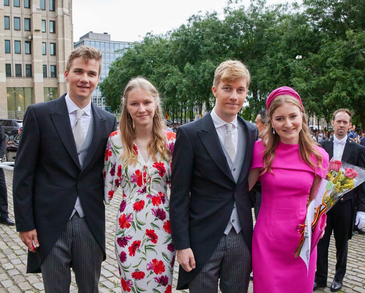 La famille royale belge ouvre les festivités nationales au Te Deum