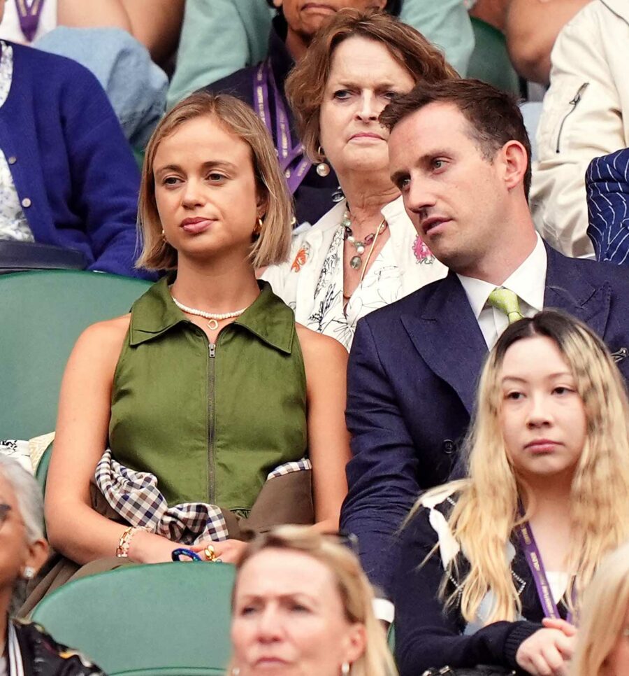 Lady Amelia Windsor et son petit ami Ollie Lewis remarqués à Wimbledon